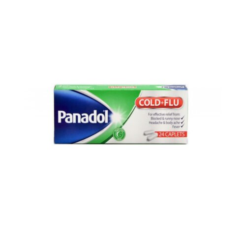 Panadol Cold & Flu - 24 Caplets • Yuehlia